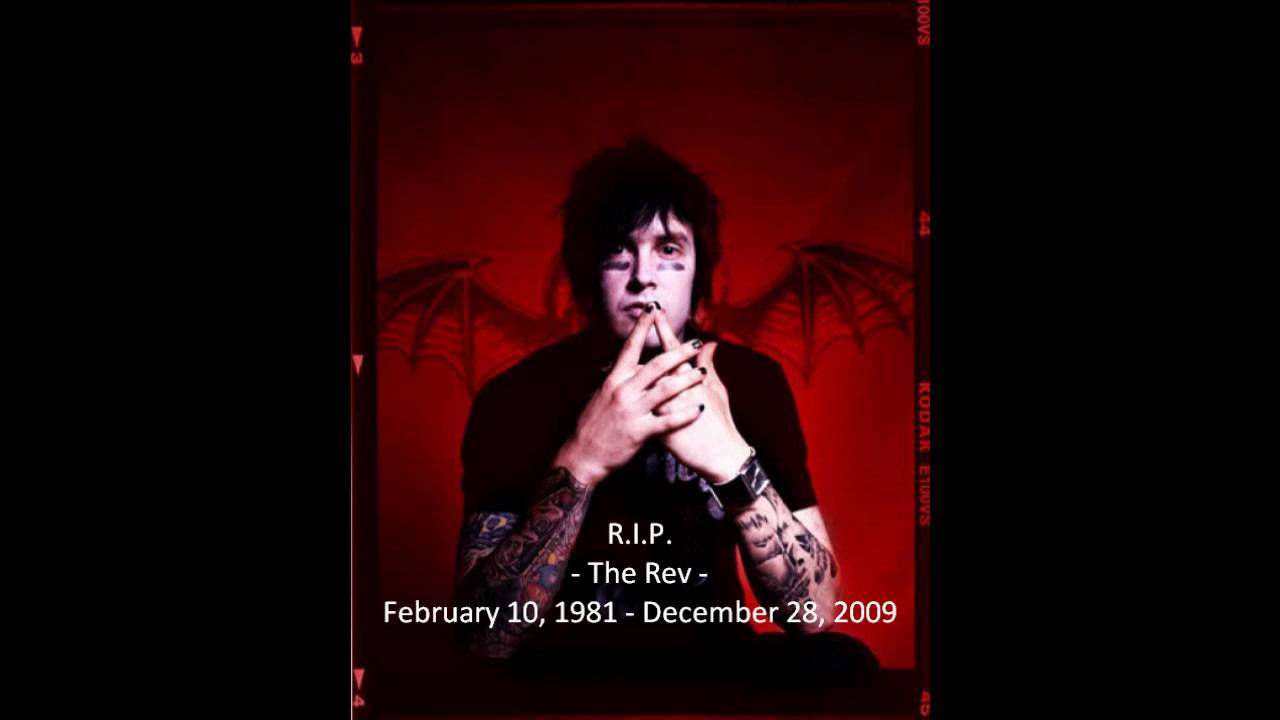 R.I.P. James "The Rev" Sullivan - Avenged Sevenfold's Drummer - YouTube
