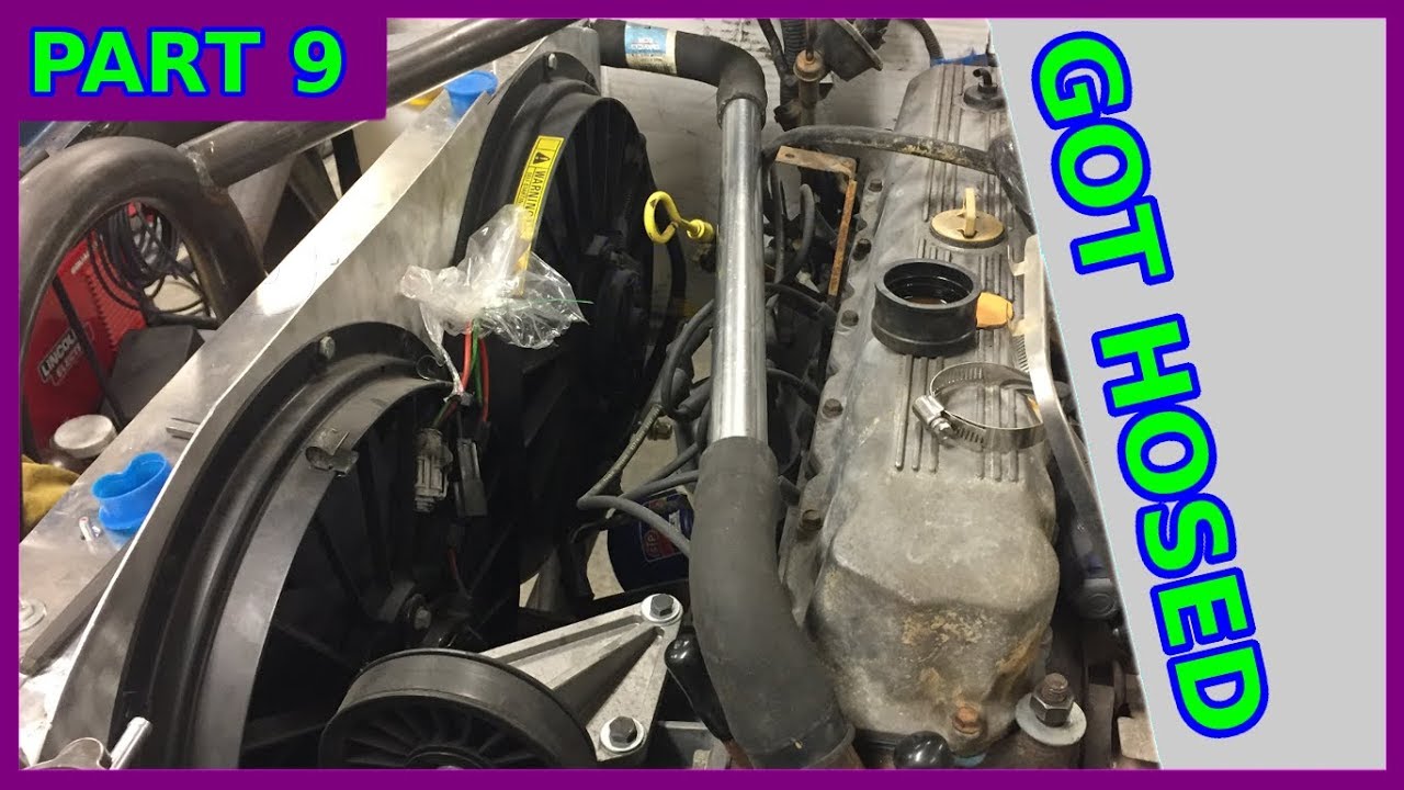 Trail Buggy XJ Part 9 - Custom Radiator Hoses - YouTube