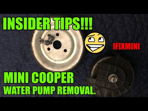 2nd Gen MINI water pump replacement tips!! - YouTube