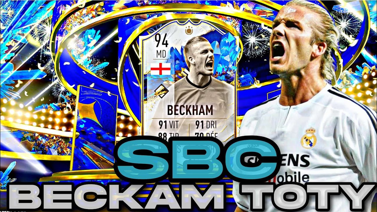 FIFA 23 : SBC BECKHAM ICON TOTY FAUT IL LE FAIRE + SAVIC & XP ! - YouTube