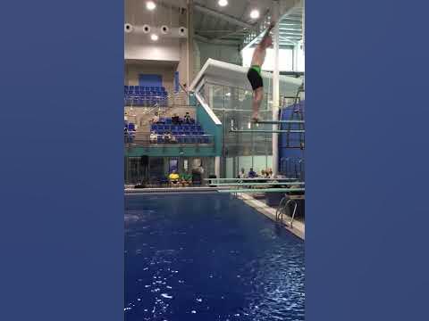 Sandy McKay - Spring Masters 2017 - 3m - Back Dive Tuck - YouTube