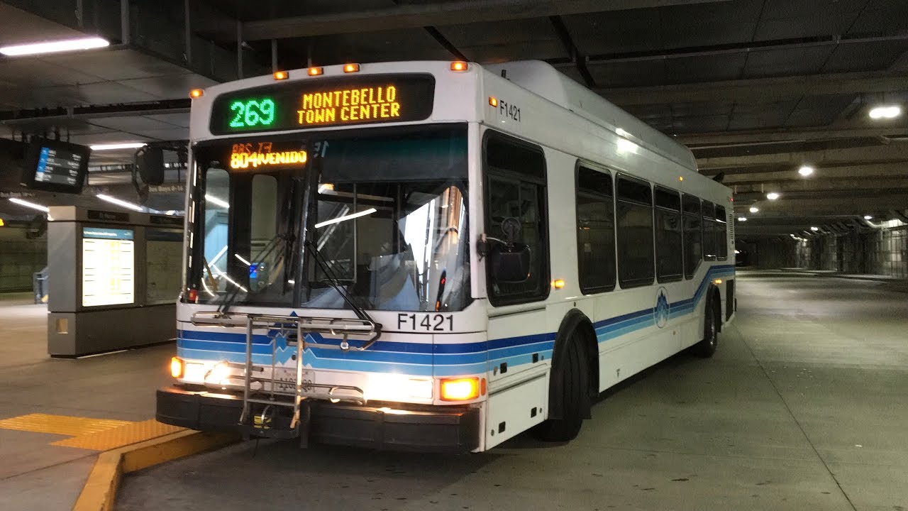 (Retired) Foothill Transit 2004 NABI 40-LFW CNG #F1421 (Part 2) - YouTube