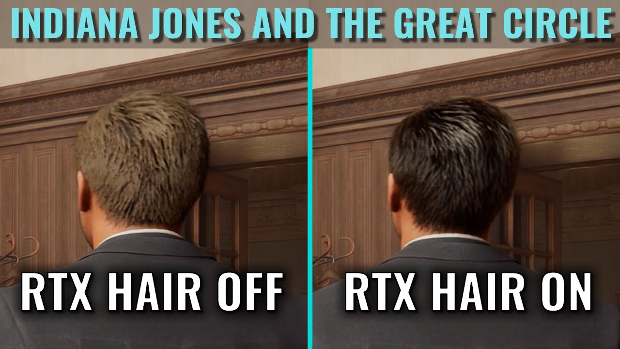 RTX Hair On vs Off - Indiana Jones and the Great Circle - Update 5 ...