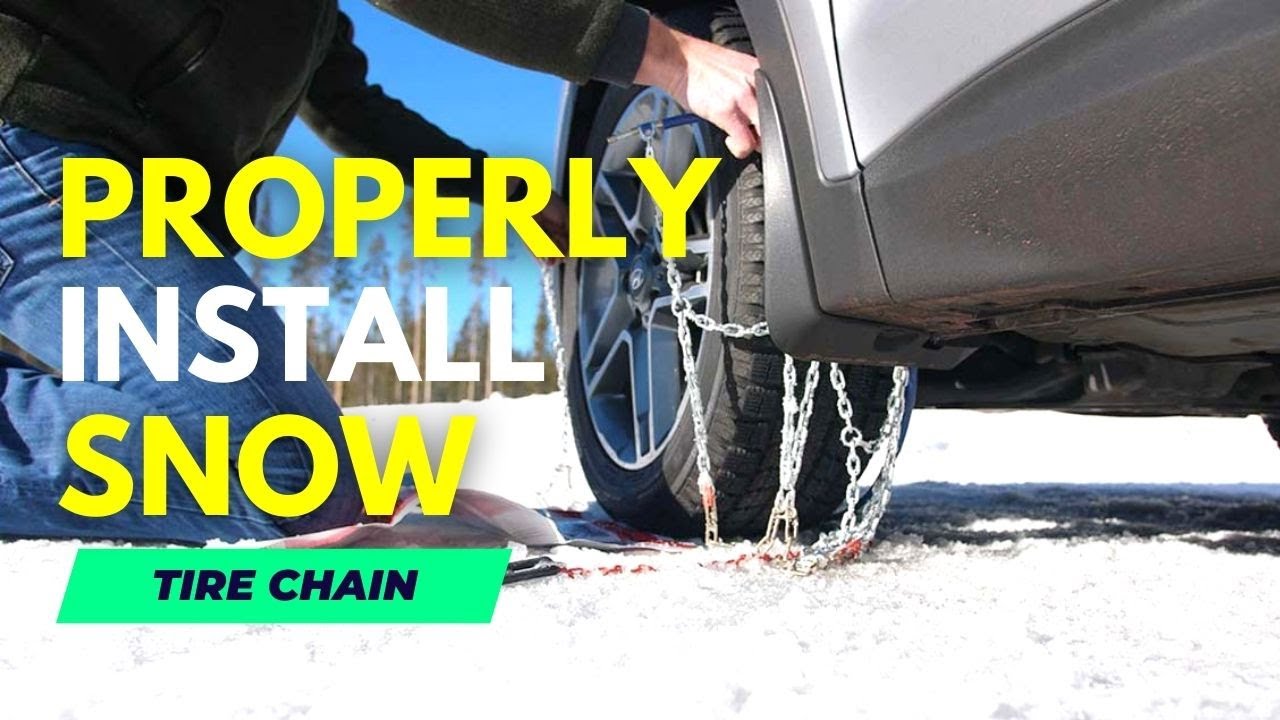 How Do Chains on Tires Work Folding Weissenfels Prestige 2 Clack&go ...