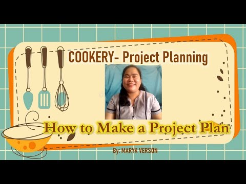 Project Plan - Cookery - YouTube