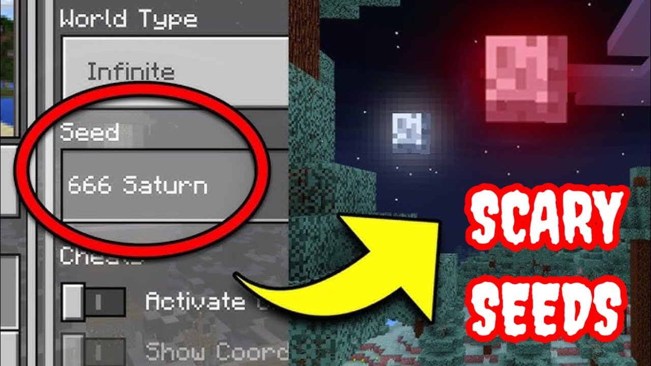 Testing a scary seed that is actually real in minecraft - YouTube