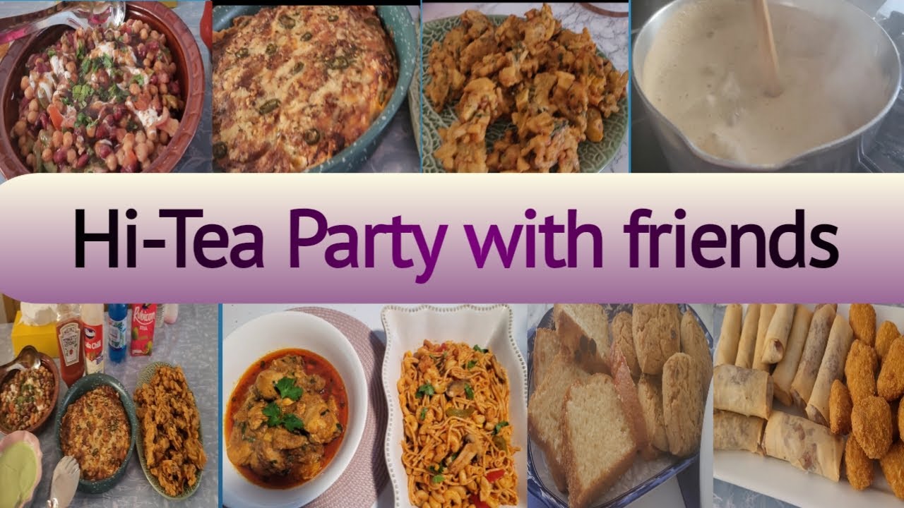 Hi- tea paty ideas | tea party with friends at home | High tea vlog ...