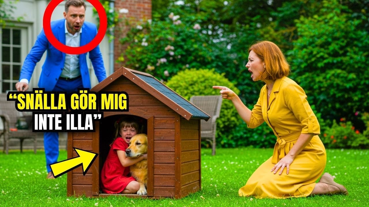 MILJONÄRENS DOTTER GÖMDE SIG AV RÄDSLA I HUNDKOJAN, NÄR MILJONÄREN SÅG ...