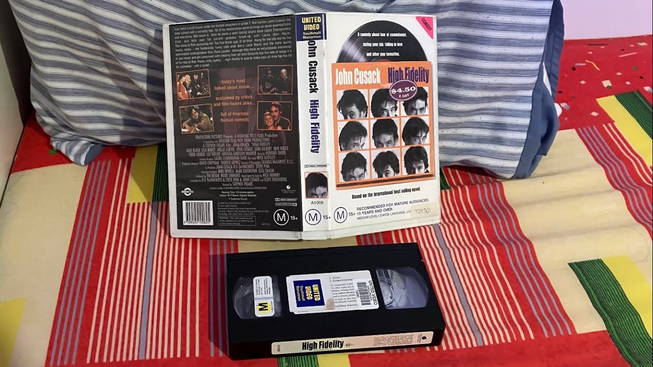 Opening and Closing To "High Fidelity" (Touchstone Home Video) VHS New ...
