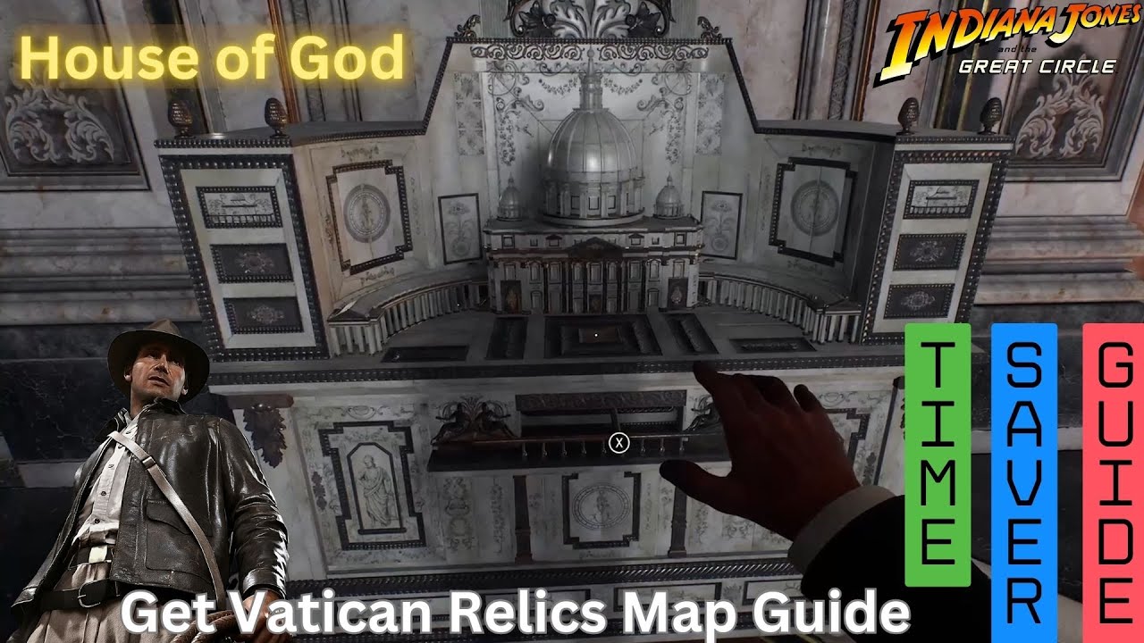 House of God Quest Guide | Unlock Vatican Relics Map Guide | Indiana ...