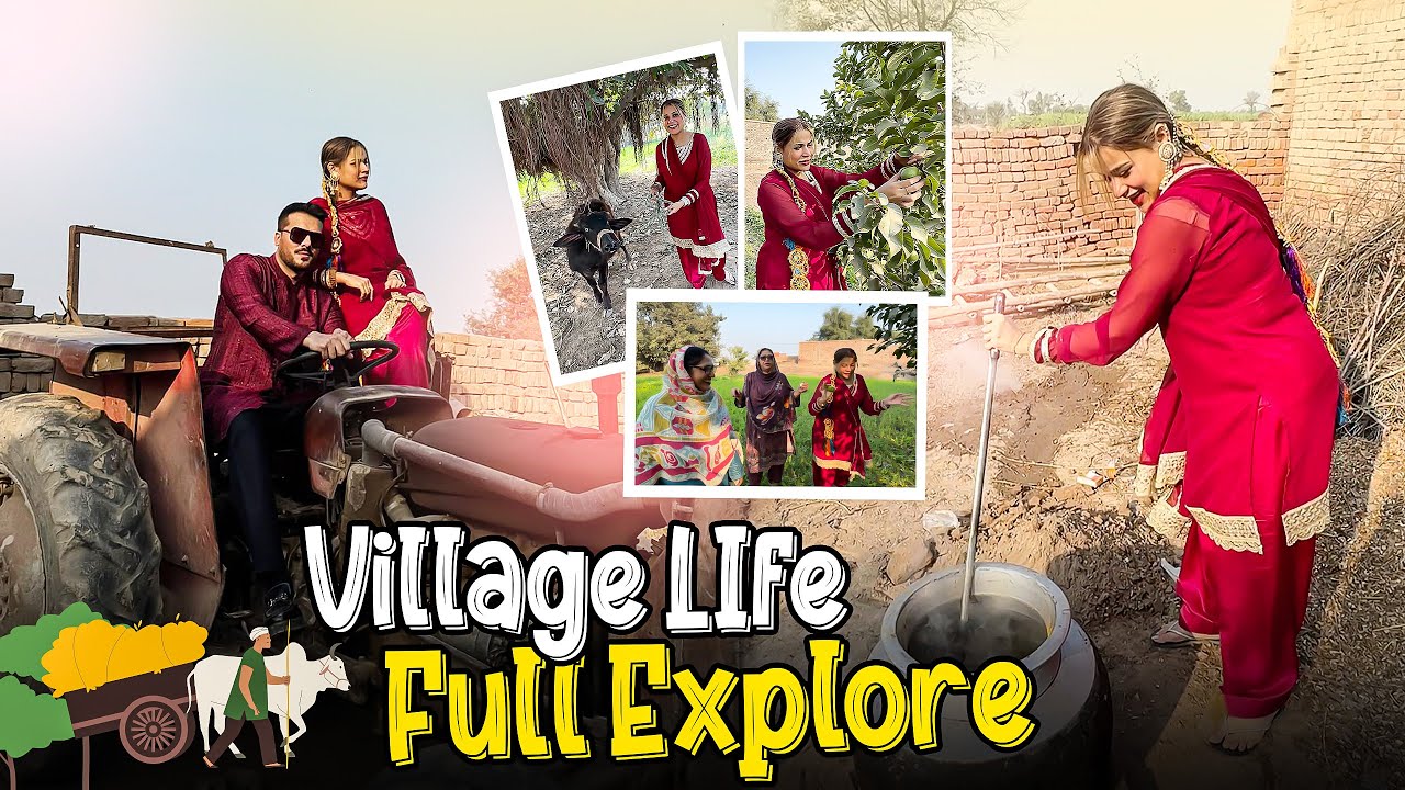 Village Life Full Explore 😍 Best Day Of My Life In Village 😯 - YouTube