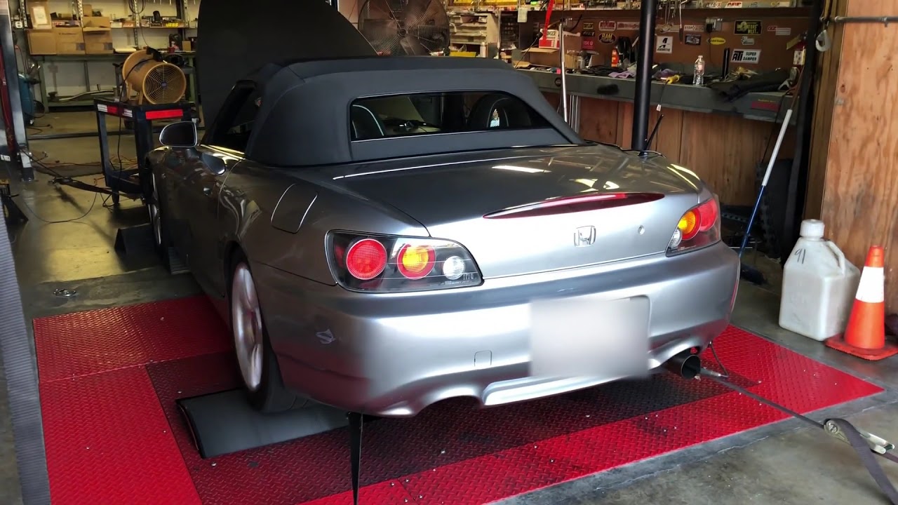 600whp Turbo S2000 Dyno - YouTube