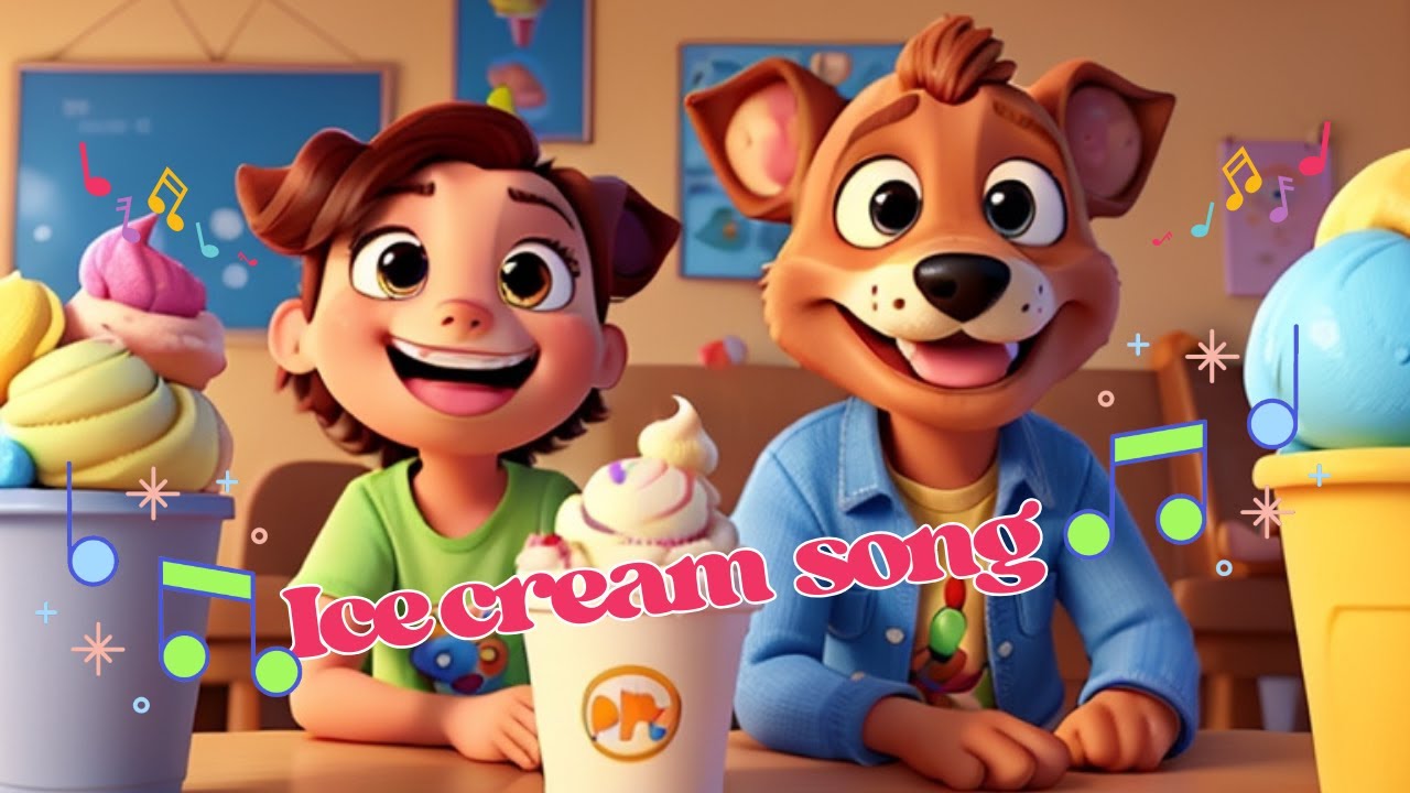 ICE CREAM SONG - KIDS SONG NURSERY RHYMES - YouTube