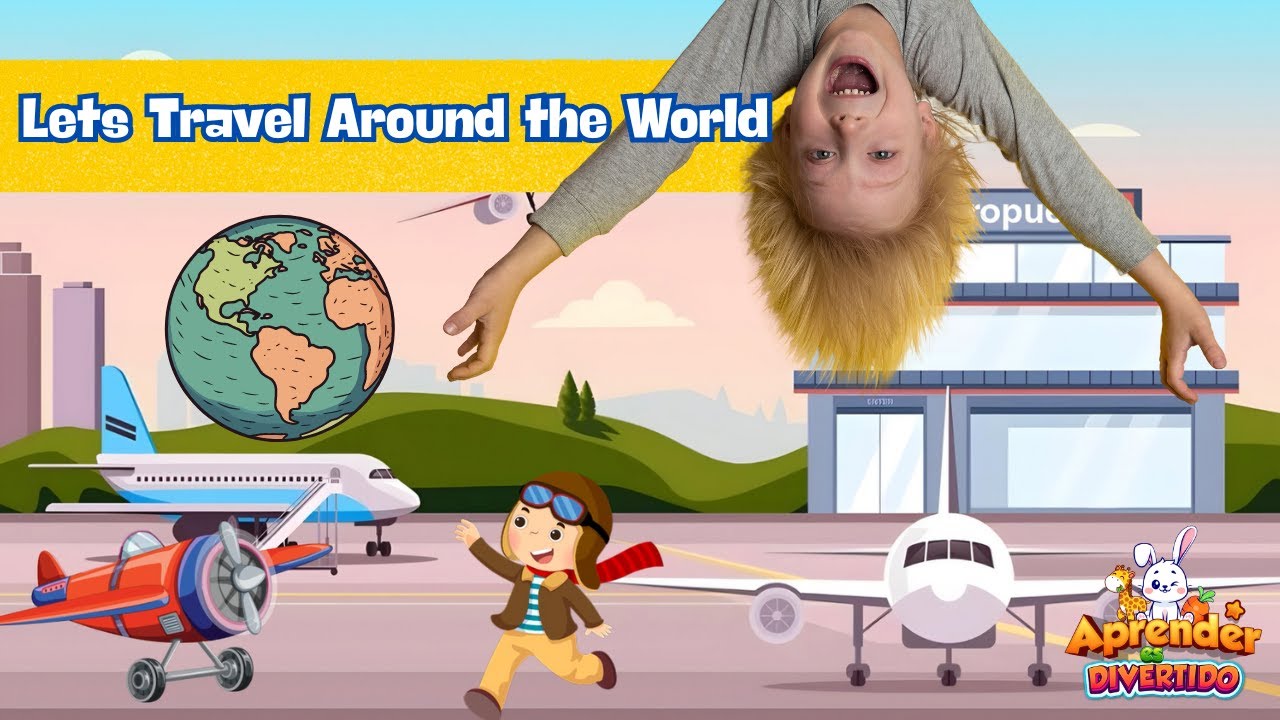 Vamos a Viajar! Un Aventura por Diferentes Países. Canción para Niños ...