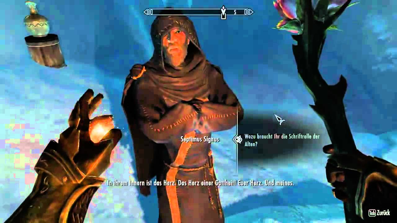 Let's Play The Elder Scrolls V: Skyrim #213 - Septimus Signus - YouTube