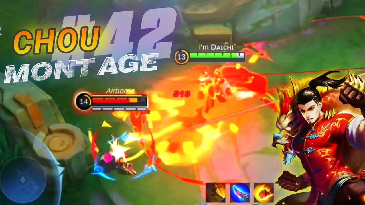 CHOU MONTAGE FREESTYLE [ Chou MONTAGE #42 ] MLBB - YouTube