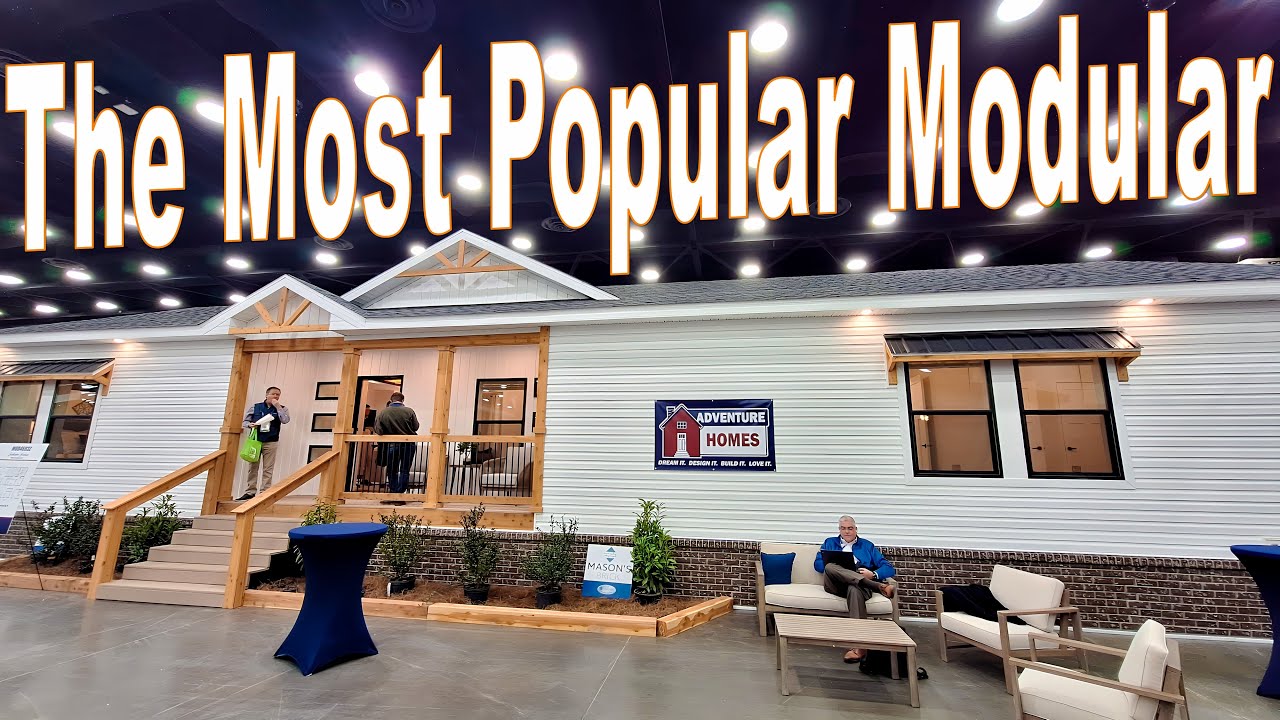 Check out the most popular modular home at the show. - YouTube