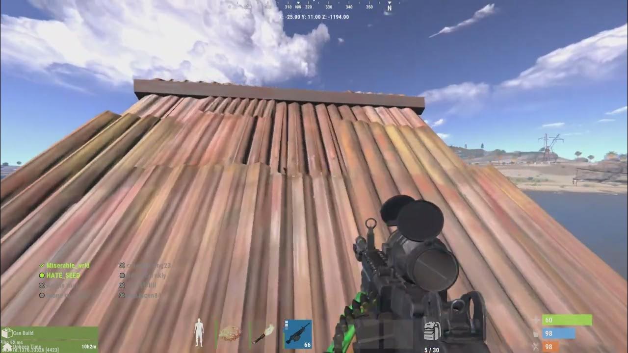 Defending online raid console rust - YouTube