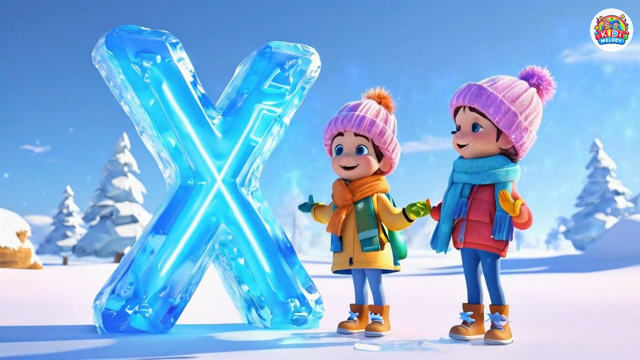 Letter X Song | Funny kids cartoon song with lyrics #music #abcphonics ...