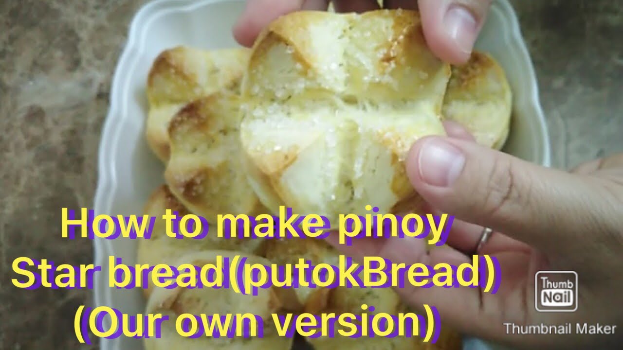 how to make traditional pilipino star bread or putok bread[our own ...