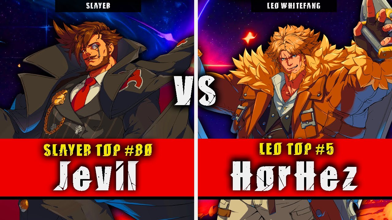 GGST | Jevil (Slayer) VS HorHez (Leo Whitefang) | Guilty Gear Strive ...
