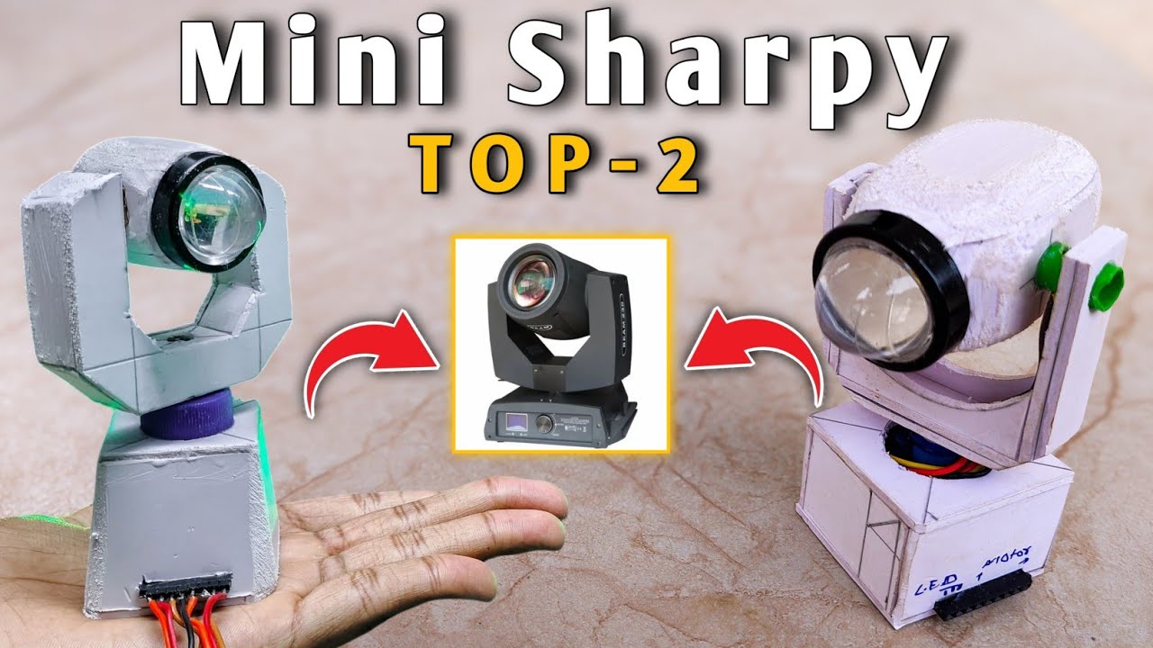 How to make mini sharpy light | Mini sharpy light kaise banaye | Shailesh Experiment - YouTube
