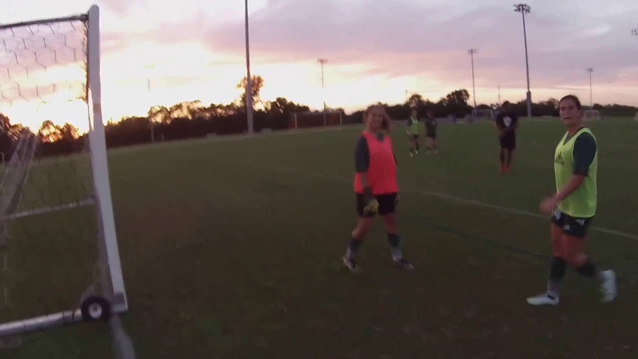 U14 Girls Soccer Training - YouTube