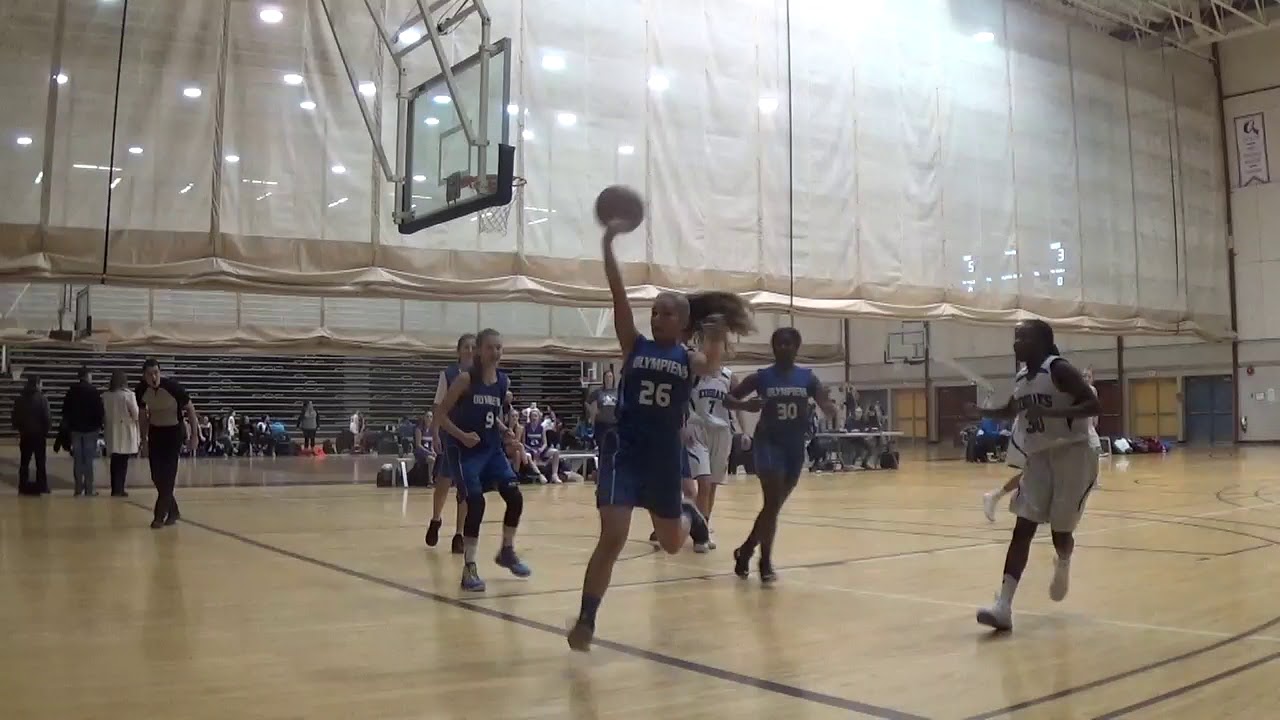 PTB JVGirls Game 3 RE vs College Jenne Sauve Dec 16 2017 - YouTube