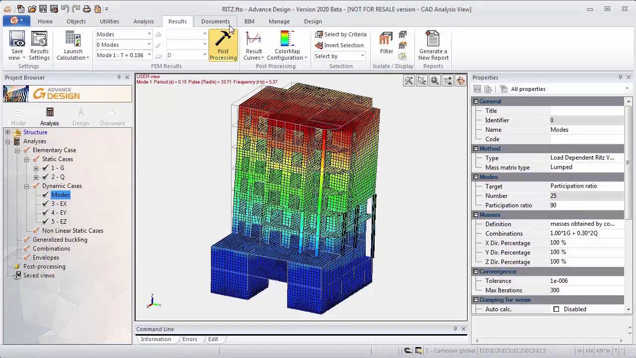 Advance Design 2020 - nowe funkcje, cz. 1 - YouTube