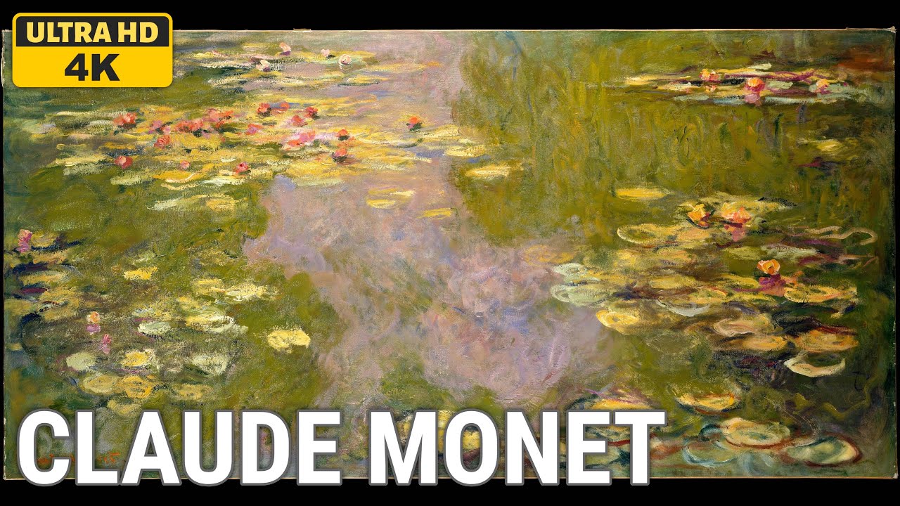 Claude Monet: A collection of 10 oil paintings with title and year ...