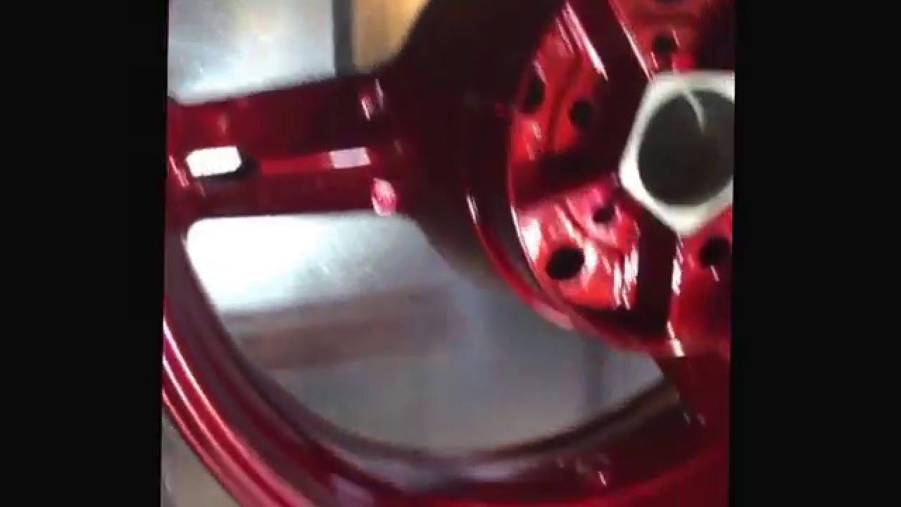 Sportbike Powder Coating in Dallas Texas - YouTube