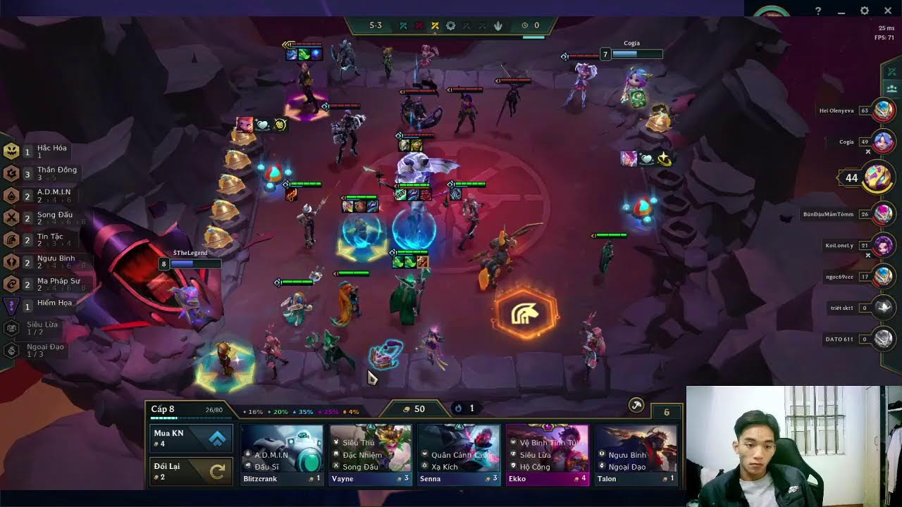 KDA TFT - play the game of truth arena very good, very attractive ...