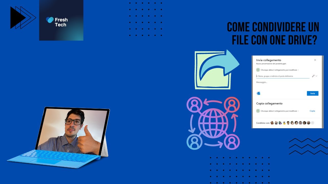 Come condividere un file con One Drive ? - YouTube