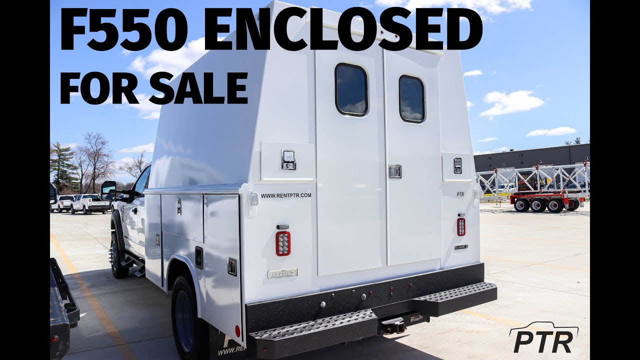 FOR SALE! F550 Enclosed Service Body for Sale - YouTube