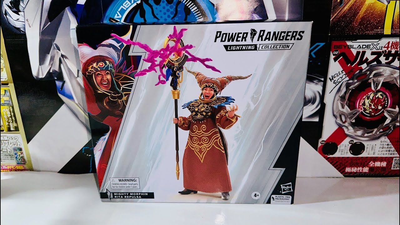 Hasbro Mighty Morphin Power Rangers Lightning Collection Rita Repulsa ...