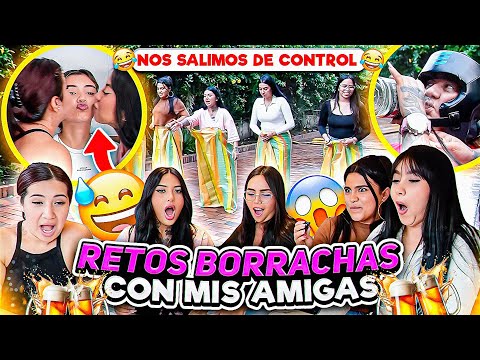 🥃💃🏻CUMPLIENDO RETOS BORRACHAS CON MIS AMIGAS | Sofi Muñoz 🩷