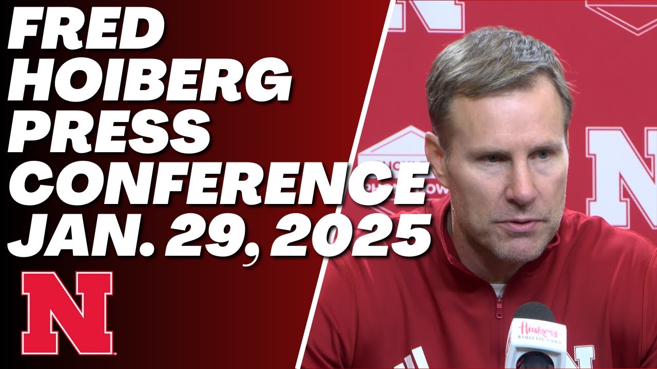 Nebraska Head Coach Fred Hoiberg Weekly Press Conference (1/29/25 ...