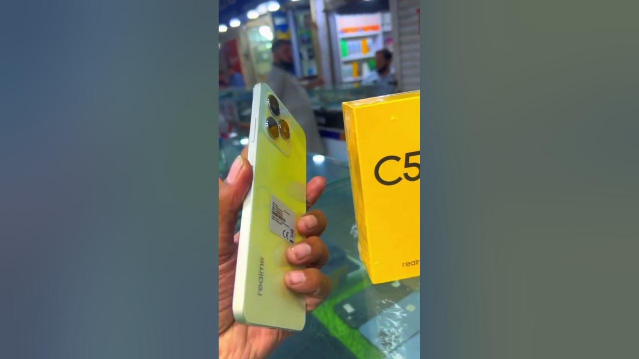 realme c58 Gold colour - YouTube
