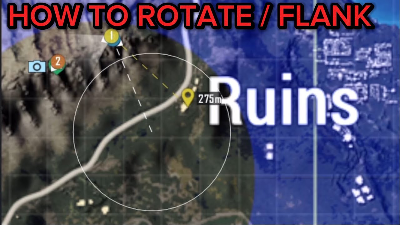 HOW TO ROTATE PROPERLY 😎 PUBG MOBILE GAMEPLAY BREAKDOWN - YouTube