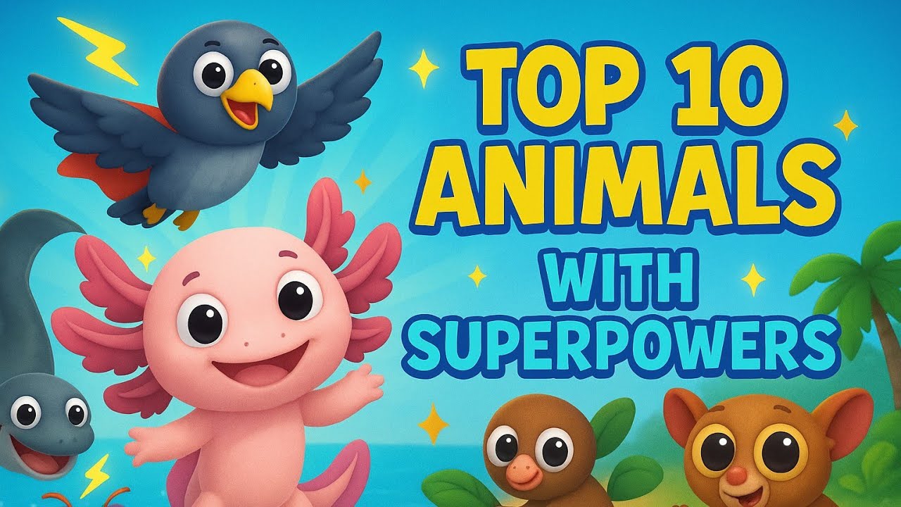 Top 10 Animals with Superpowers – Amazing Nature Facts for Curious Kids ...