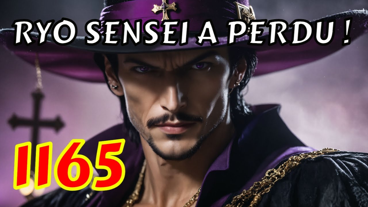 RYO SENSEI A PERDU ! ONE PIECE 1165 résumé complet - YouTube