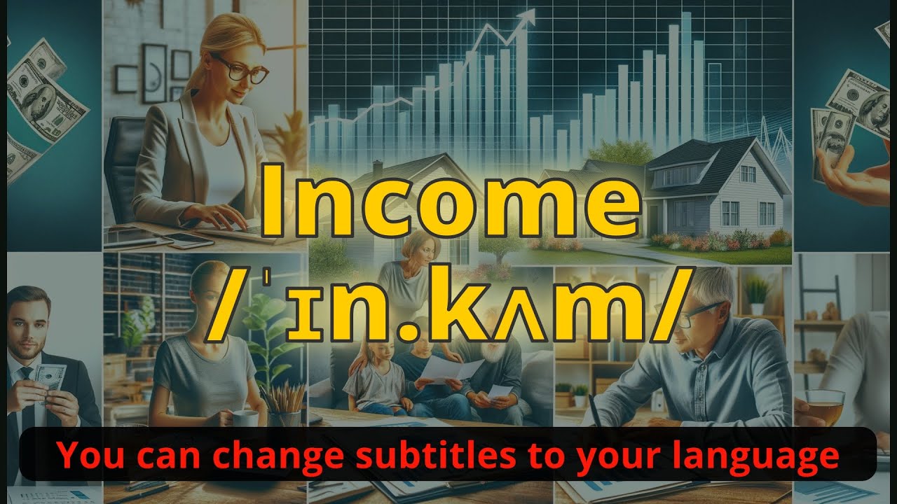 Income meaning with 5 examples (2) - YouTube