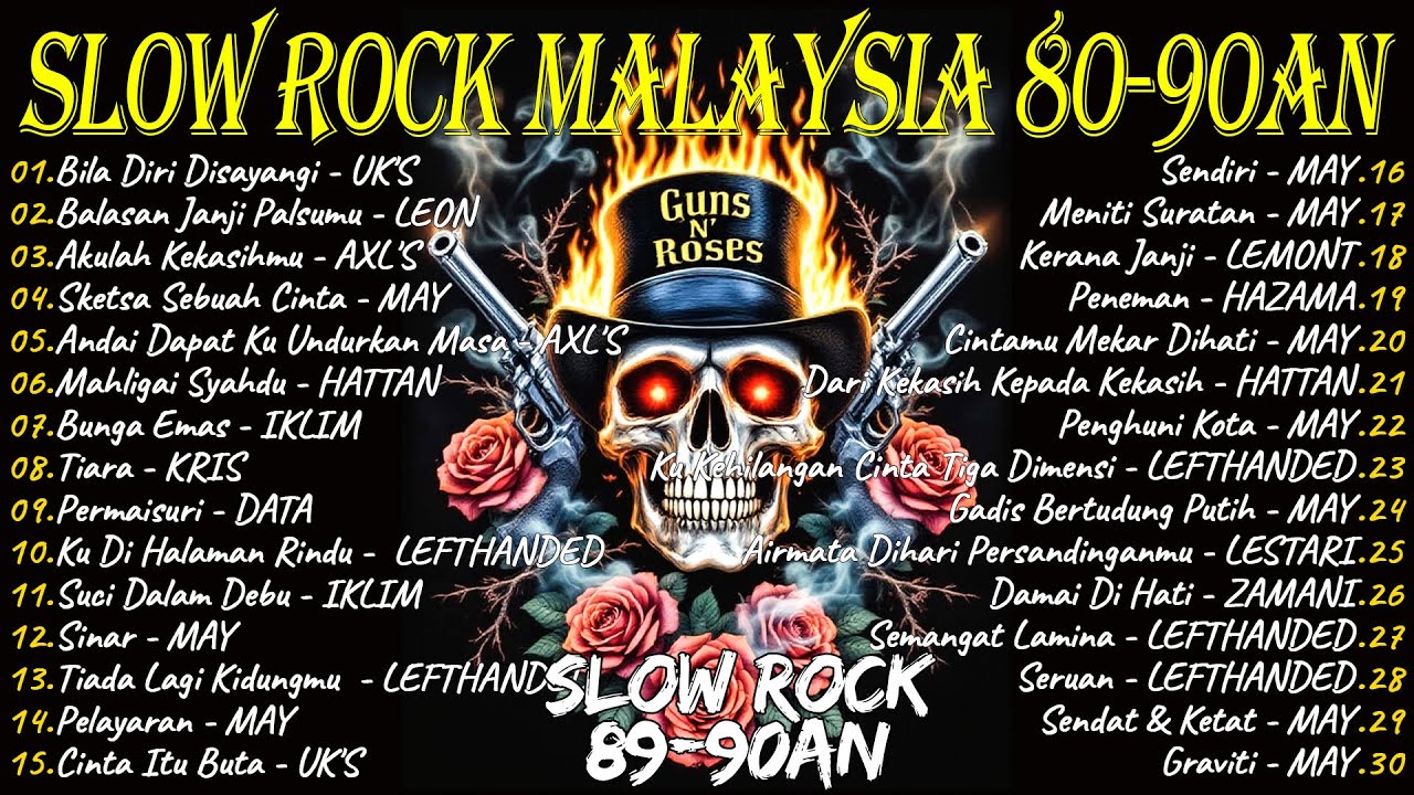 Lagu Jiwang Rock 80an dan 90an Terbaik - Lagu Slow Rock Malaysia 90an ...