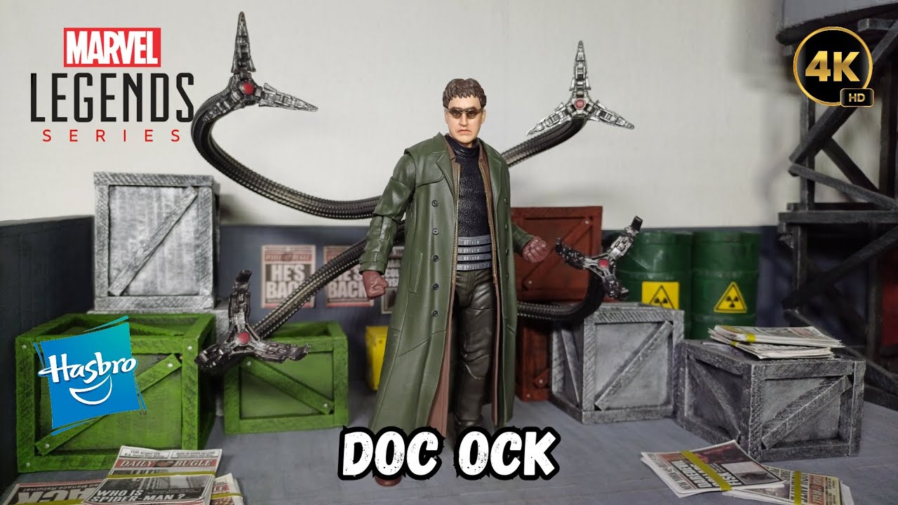 Marvel legends Doc Ock Deluxe Spider-Man 2 - El Vistazo en 4K # ...