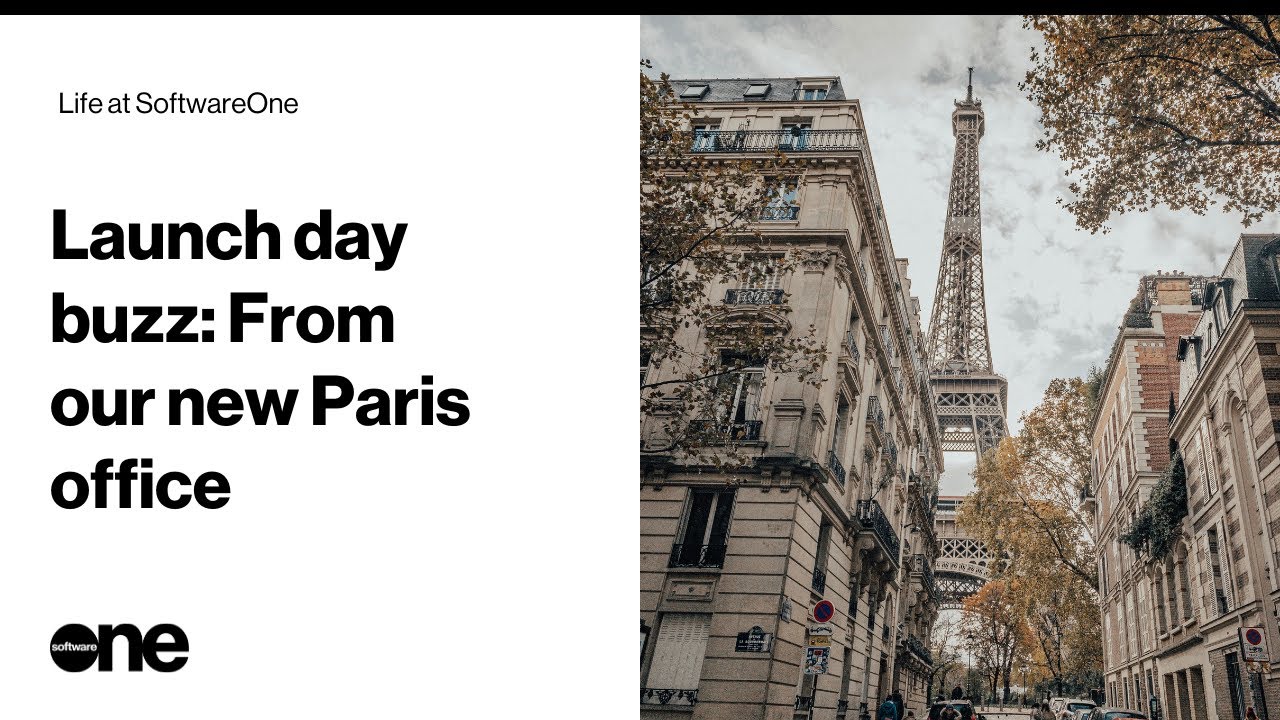 Grand Opening: SoftwareOne's New Office in Paris - YouTube
