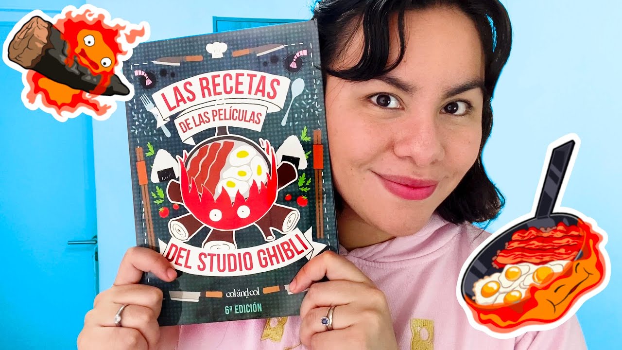 Las RECETAS de las PELÍCULAS del STUDIO GHIBLI 🍱 | Reseña Libro 📘 - YouTube