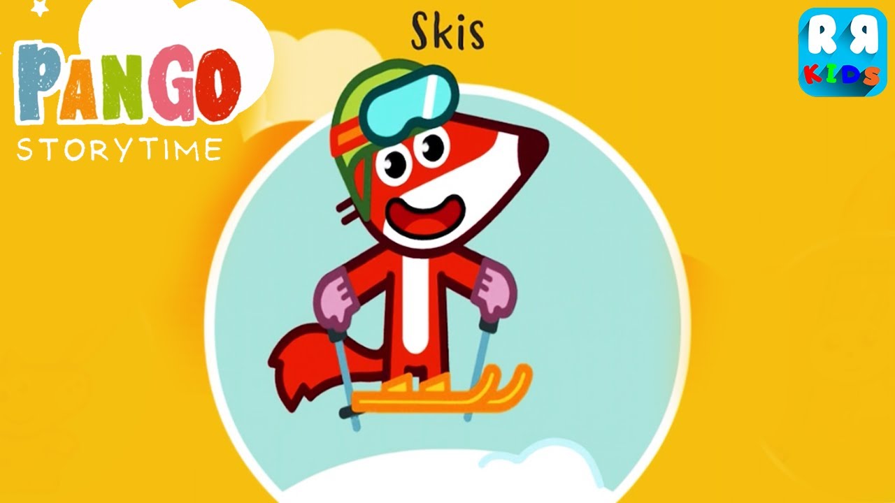 Pango Stories & Games for kids - NEW STORY FOX SKIS | iPad Gameplay ...