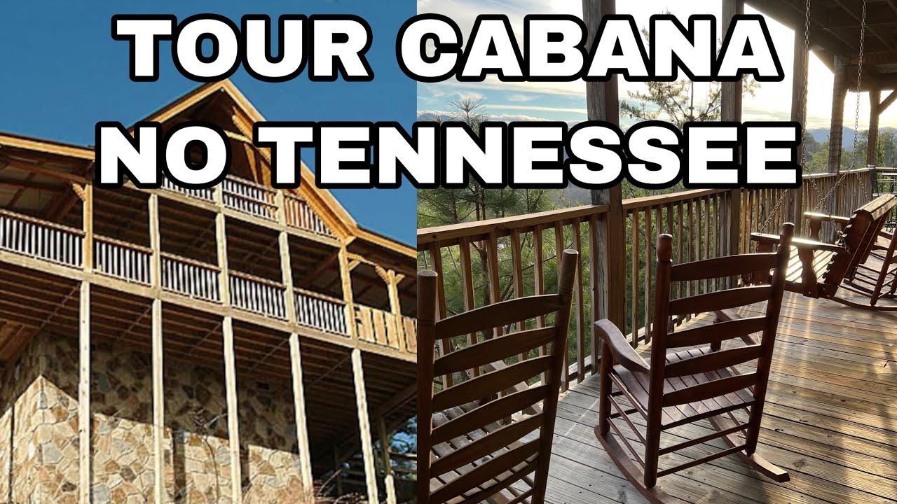 TOUR NA CABANA NO MEIO DAS MONTANHAS DO TENNESSEE - YouTube