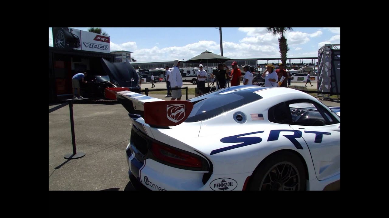 GTLM Viper @ Sebring 2014 - YouTube