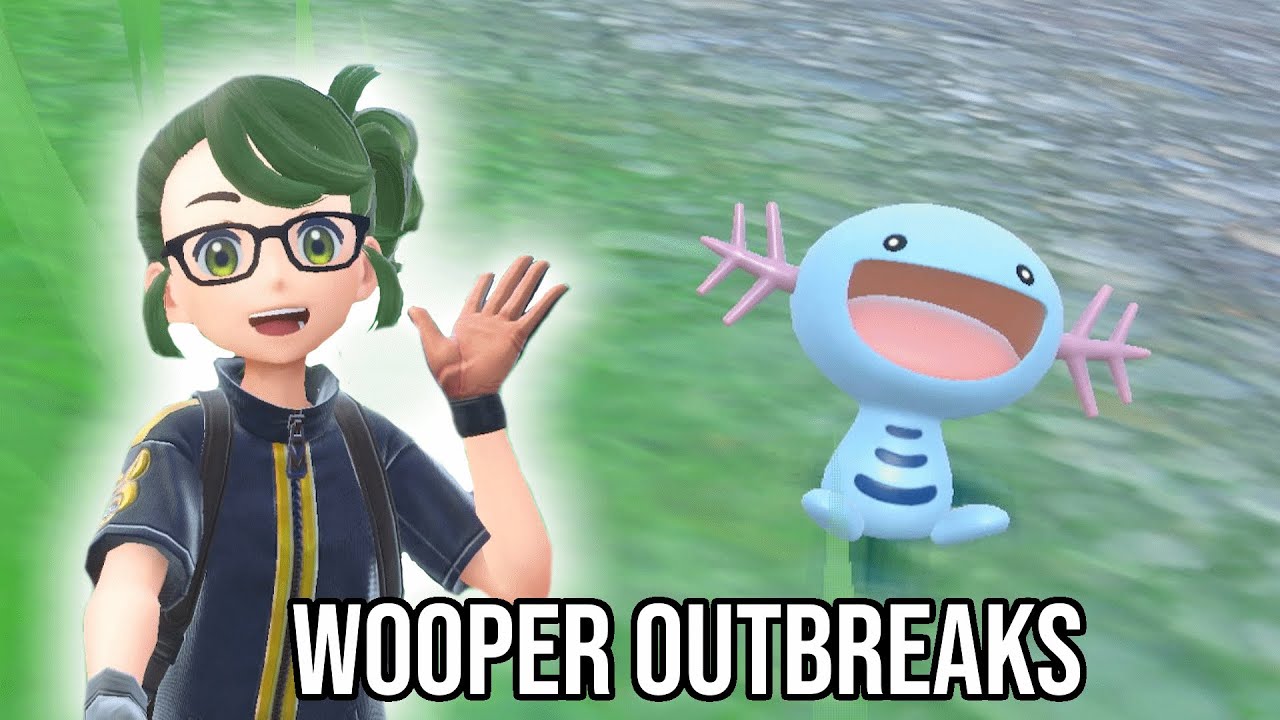 Wooper Outbreaks | Mass Outbreak Events | Shiny Rayquaza Raid Event ...